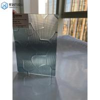 China Rain Dots Pattern Style 3-8mm Grey Map Patterned Figured Glass with Customization for sale