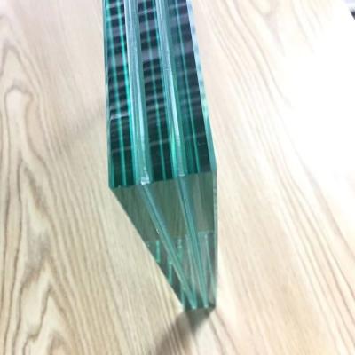 China Puerta de vidrio de borde pulido plano con patrón de refracción translúcida para la aprobación CE en Changhong en venta