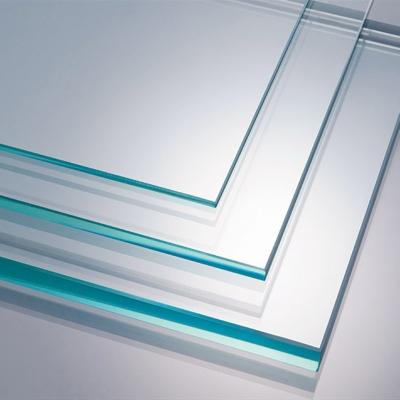 China Puerta de vidrio de borde pulido plano con patrón de refracción translúcida para la aprobación CE en Changhong en venta