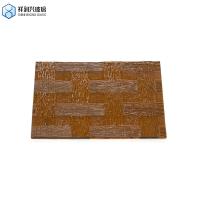 China Flat Polished Edge Modern Style Morgon Patterned Bronze Patterned Glass for Cathedral 5 for sale