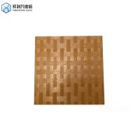 China Flat Polished Edge Modern Style Morgon Patterned Bronze Patterned Glass for Cathedral 5 for sale