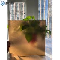 China Solid Structure Customized Large Stained Art Toughened Glass Sheets for Window Clear for sale