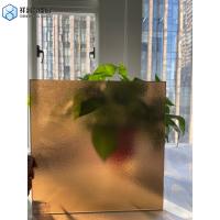 China Solid Structure Customized Large Stained Art Toughened Glass Sheets for Window Clear for sale