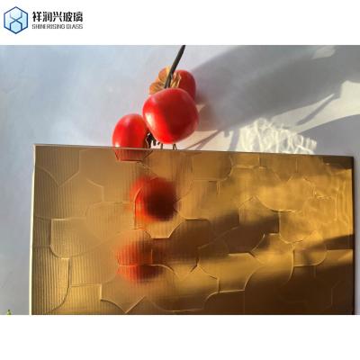 Cina Consegna Dime 7-14 giorni dopo il deposito Vetro a modello di pioggia trasparente per la decorazione degli interni in vendita