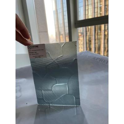 中国 高画質のレインドット パターンスタイル デジタル3Dプリント 家庭装飾用ガラス 販売のため