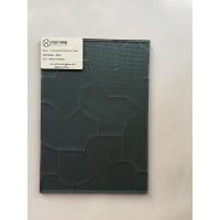 China Art Decorative Safety Fluted Pattern Texture Interlayer Custom Wired Laminated Mesh Glass for sale