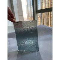 China Art Decorative Safety Fluted Pattern Texture Interlayer Custom Wired Laminated Mesh Glass for sale