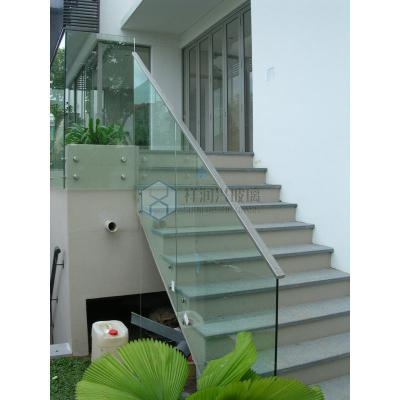 China Vlak 12 mm 15 mm 19 mm gehard glas gehard glas voor het bouwen dak raam deur glas Te koop