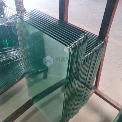 China 3mm-19mm aangepast gehard glas gehard glas voor het bouwen dak raam deur glas Te koop