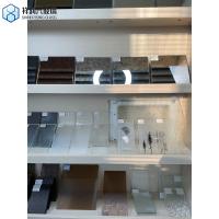 China Rebest 8mm Solid Color Tempered Decorative Figured Glass Customer prime Processing for sale
