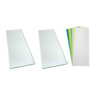China Rectangular Laminated and Float Glass Stair with Flat Polished Edge Work Technology for sale