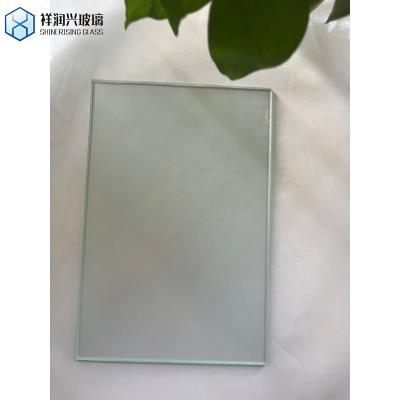 China Flat Polido 5mm Aqualite Padronizado Vidro Grão Rede Traingless Quadrados Irregulares Hishicross à venda