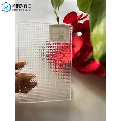 China Architectuur Decoratieve kunst Gebouwglas met verschillende patronen en vaste kleur Te koop