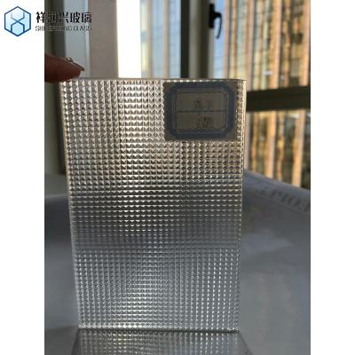 Cina Vetro a forma di Karatachi blu chiaro 2mm-8mm per mobili 1830*2440/2140*3300/2440*3660 in vendita
