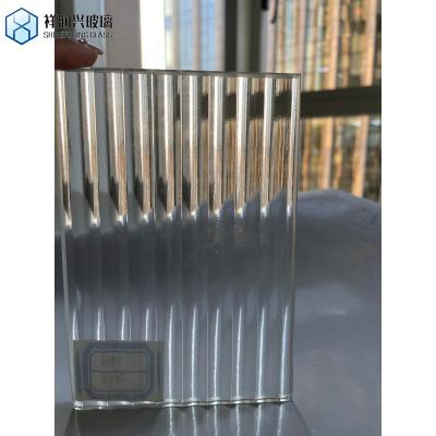 Cina Vetro piatto lucidato 4 mm 5 mm 8 mm tessuto con disegno a piombo con riso di canna Moru in vendita