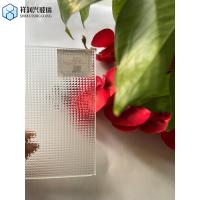 China Patterned/Figured Glass for Decoration at Mohs Hardness 7 Processing Option for sale