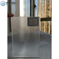 China Art Etched Pattern Acid Sandblasted Etched Glass Panels for Customized Customization for sale