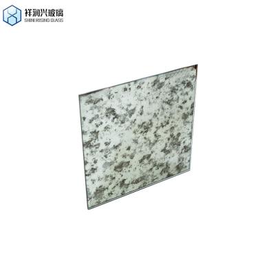 Cina Dimensione personalizzata D5 5 mm Piastrelle di specchio in vetro oro antico con bordo piatto certificato ISO in vendita