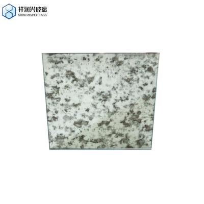 Cina Dimensione personalizzata D5 5 mm Piastrelle di specchio in vetro oro antico con bordo piatto certificato ISO in vendita