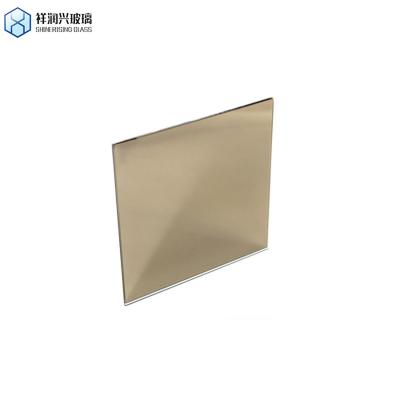 Cina Richiesta personalizzata 4mm trasparente / colorato oro riflettente specchio bidirezionale personalizzazione in vendita