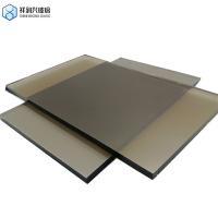China Solid Modern Style Church Safety Tinted Float Colored Glass for Window Panel Laminated for sale