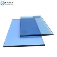 China Solid Modern Style Church Safety Tinted Float Colored Glass for Window Panel Laminated for sale
