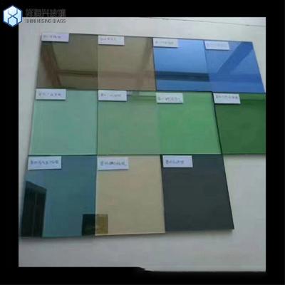 China Custom Clear Tinted Float Glass Laminated Tempered Glass for Building Window Railing for sale
