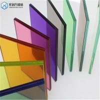 China Solid Structure Tinted Float Solar Reflective Glass with Green Blue Grey Bronze Colors for sale