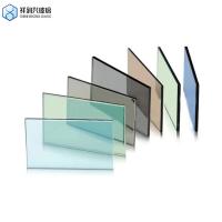 China Solid Structure Colorful Reflective Dichroic Coating Glass for Customization Building for sale