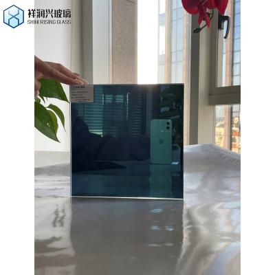 Cina Flat Polished Edge 1mm-6mm Tinted Colored Silver Aluminum Glass Mirror Personalizzazione in vendita