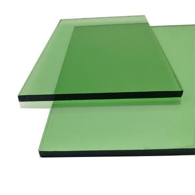 China Laminated 5mm Blue Euro Grey Bronze Glass Tinted Reflective Glass with CE Certificate for sale