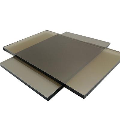 Cina Qingdao offre lastre di vetro colorate in bronzo nero su misura con tecnica di laminazione in vendita