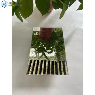 China Aanpassingsstijl Kleurrijk Antiek Spiegelglas voor Badkamer Decoratie Wasbecken Te koop