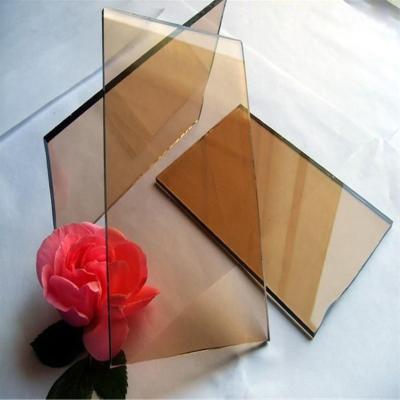 China Building Partition Tempered Glass Euro Gray Tinted with GB15763.2-2005 Standard Size for sale