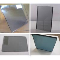 China Tempered Structure Solid Light Grey Tinted Float Glass Building Glass for Window Panel for sale