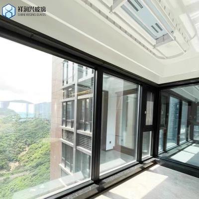 China Sound Proof Hollow Insulation Glass Units Warm Edge Spacer Tempered Blue for Building for sale