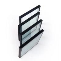 China Flat Low-E Triple Triplex Insulated Facade Glass Panels with Laminated Technology for sale