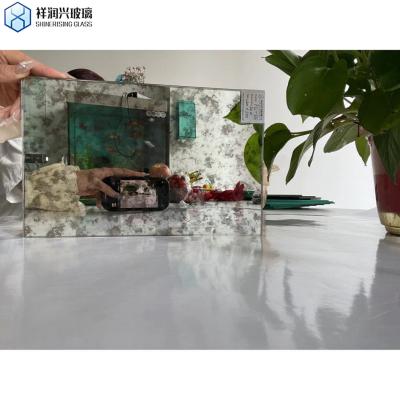 中国 グラスフレーム素材 ヴィンテージアート 染色レンズ アントークミラー 平面に磨いた縁 販売のため