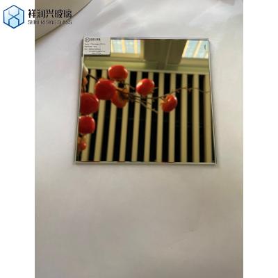 Cina Bagno Spigolo a parete grigio/bronzo 4mm vetro trasparente per bagni moderni in vendita