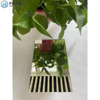 China Customized Request Antique Mirror Sheet for Interior Wall Decoration Rectangle Shape for sale