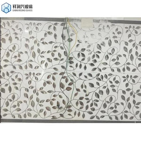 Quality Bronze Muru Pattern Glass Fluted Textured Reed Pattern Glass Decorative Engraved for sale