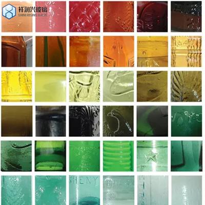 China Architectural Deep Etched Art Glass Wall Basketweave Fused Cast Glass Fusing Art Glass 5 for sale