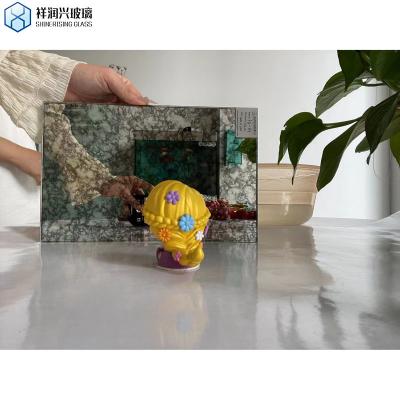Cina Opzione di personalizzazione Vetro specchio d'argento dorato colorato antico per decorazioni esterne in vendita