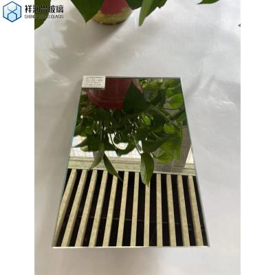 Cina Architettura Antico argento lamellato Specchio di vetro Decorazione murale 3mm 4mm 5mm 6mm 8mm in vendita