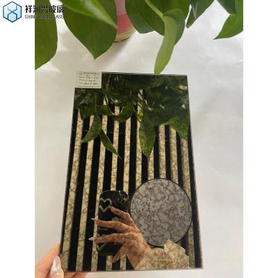 Cina Antico vetro specchiato per la decorazione di pareti domestiche in forma rettangolare in vendita