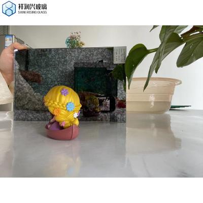 China Klassische Antike Spiegelglas für die Innenausstattung in Amusement Rechteck Stil zu verkaufen