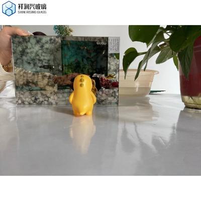 China Customized Request Decorative Living Room Wall Design with Antique Mirror Wall Tile for sale