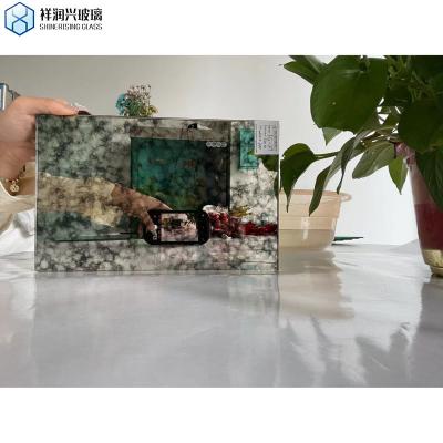 China Customized Request Decorative Living Room Wall Design with Antique Mirror Wall Tile for sale
