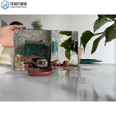China 5 jaar naverkoopservice antieke glaspaneel spiegel voor multipanel wanddecoratie Te koop
