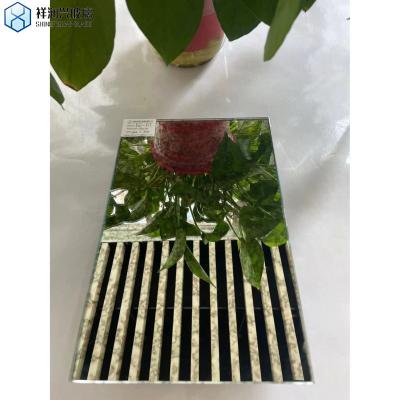 China 5 jaar naverkoopservice antieke glaspaneel spiegel voor multipanel wanddecoratie Te koop